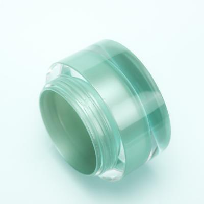 Cina Barattolo crema doppio di plastica 10g 20g 30g di Acriylic pp in vendita