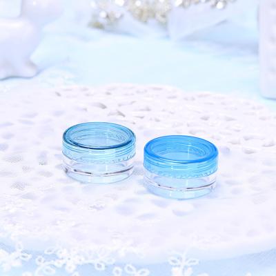 Cina Il cosmetico di plastica portatile 2g dello SGS stona i piccoli vasi cosmetici di viaggio in vendita