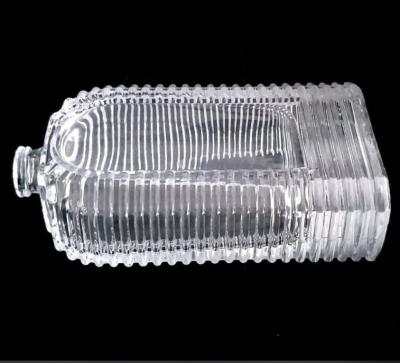 Cina Progetti la bottiglia per il cliente vuota dello spruzzo di profumo di vetro della piegatura del nuovo cappuccio del quadrato 60ml in vendita