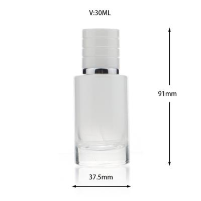 Cina colore riutilizzabile di alluminio di pendenza della bottiglia dello spruzzo di profumo 30ml in vendita
