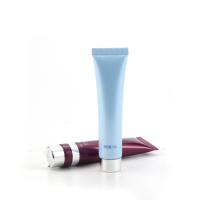 China Bule White OEM 20g Empty Cosmetic Tubes for sale