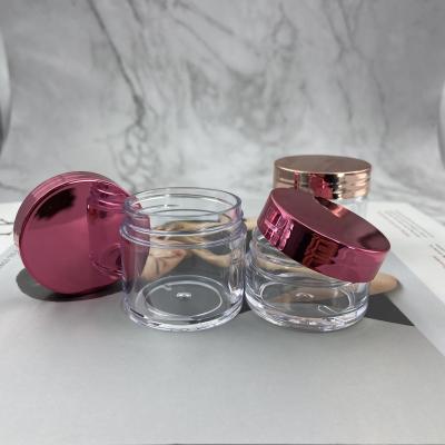 Cina 1oz chiaramente ha glassato i barattoli cosmetici vuoti d'imballaggio cosmetici 20g 30g dei barattoli della crema in vendita
