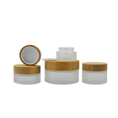 Cina i contenitori d'imballaggio cosmetici di 15ml 50ml avvitano il barattolo di vetro della crema di fronte del contagoccia in vendita