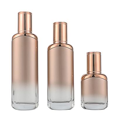 Cina ABS COME bottiglie d'imballaggio cosmetiche di vetro del quadrato dei contenitori 30ml 50ml in vendita