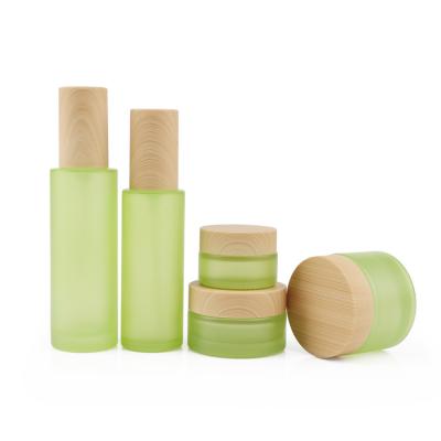 Cina contenitore d'imballaggio cosmetico 50g con lo SGS di bambù di RoHS dei coperchi in vendita