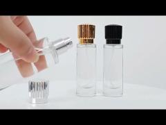 Glass 30ml Perfume Spray Empty Bottle Refillable Rectangle Clear