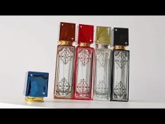 High End Portable Perfume Glass Bottle 50ml Sample Spray Refillable