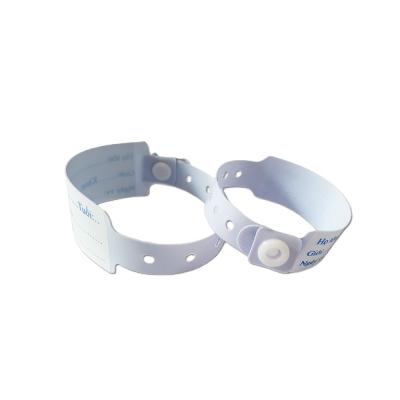 China Effortless Hospital ID PVC RFID Baby Wristband for Smooth Patient Identification for sale