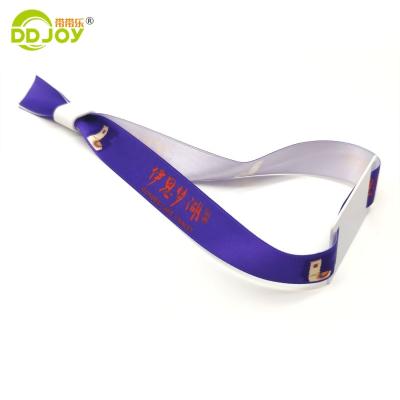 中国 350*15mm プロのカスタムフェスティバルファブリック RFID ブレスレット 販売のため