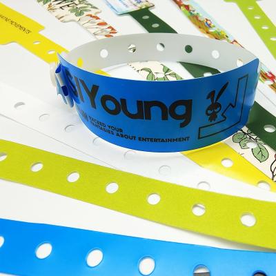 Cina Consigli di identità usa e getta Soluzione in plastica impermeabile e personalizzata per eventi in vendita