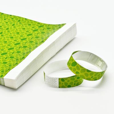 China Event Party Supplies Waterproof Paper Bracelet with NFC Function and RFID for sale