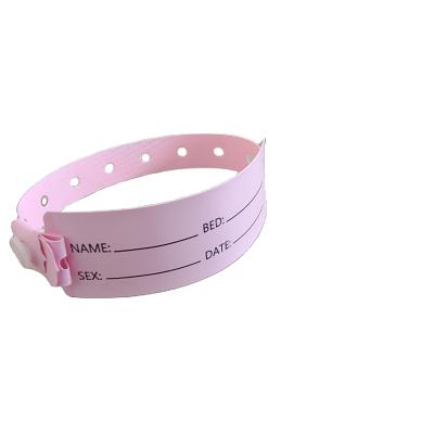 中国 病院患者 医療用PVCID ブレスレット 腕帯 250*25mmと170*18mmサイズ 販売のため