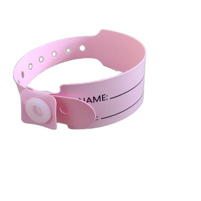 中国 病院患者 医療用PVCID ブレスレット 腕帯 250*25mmと170*18mmサイズ 販売のため