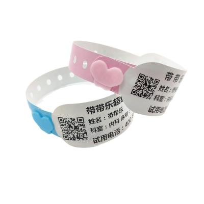 China Pulseira de papel térmico para hospitais e expedição via DHL FedEx UPS EMS ou TNT à venda