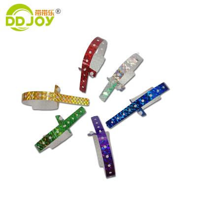 中国 青い オーダーメイド ホログラム リストバンド 祭り コンサート 250*25mm/250*16mm サイズ 販売のため