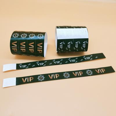 China 250*25mm/250*19mm Solid Color Tyvek Armband Waterdicht en duurzaam voor alle gelegenheden Te koop