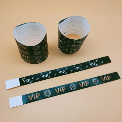 China 250*25mm/250*19mm Solid Color Tyvek Armband Waterdicht en duurzaam voor alle gelegenheden Te koop