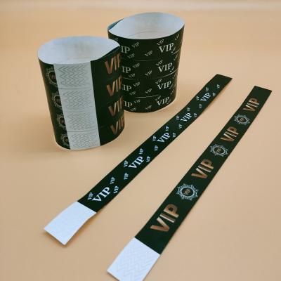 China 250*25mm/250*19mm Solid Color Tyvek Armband Waterdicht en duurzaam voor alle gelegenheden Te koop
