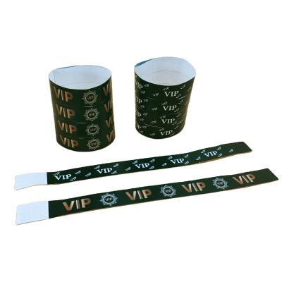 China Groene DDJOY Tyvek Armbanden voor Stock Festival Internationale scheepvaart Te koop