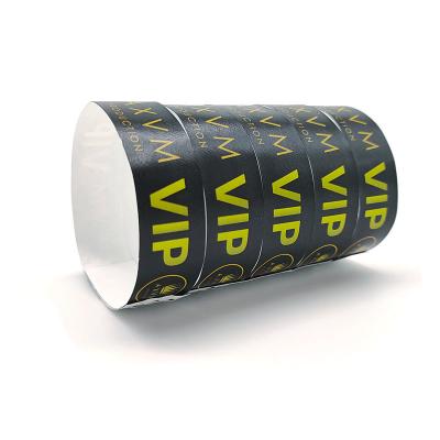 Cina Biglietti d'identità impermeabili e braccialetti Tyvek personalizzati essenziali per eventi Festival in vendita