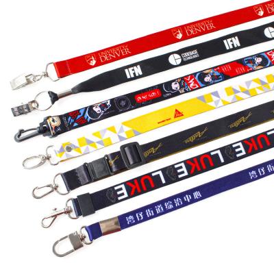 Cina Catena di chiavi e cinturino per lacci personalizzati Logo poliestere per l' accessorio dellacci in vendita