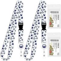 China Custom Logo Polyester Lanyards 2cm Width 90cm Length for Office Events for sale