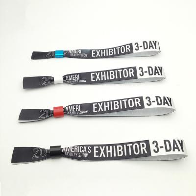 中国 プロモーション 飾り ギフト ポリエステル 布 RFID 腕帯 イベント 祭り パーティー 販売のため