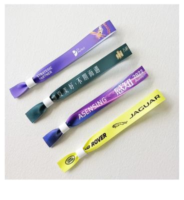 中国 プロモーション 飾り ギフト ポリエステル 布 RFID 腕帯 イベント 祭り パーティー 販売のため