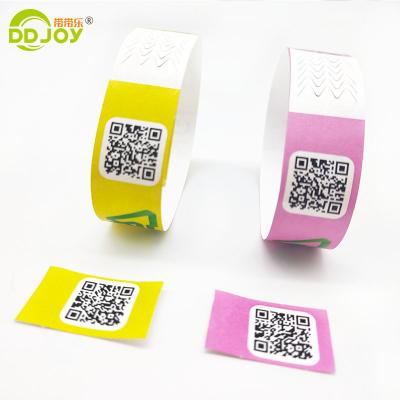 Chine Obtenez votre admission aux événements du festival triée avec un bracelet Tyvek personnalisé 250 * 25mm à vendre