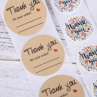 China Custom Printed Adhesive Packaging Labels Waterproof PET PP PVC 100pcs MOQ for sale