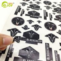 China Custom Printed Adhesive Packaging Labels Waterproof PET PP PVC 100pcs MOQ for sale