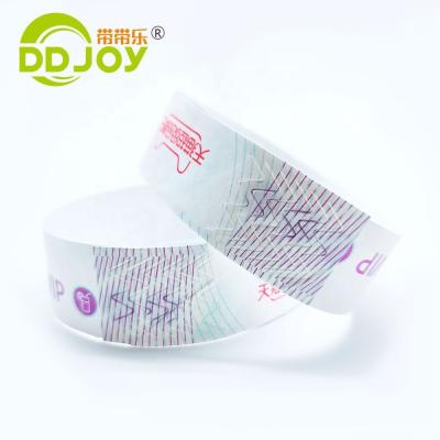 China Target End User Guest/VIP/Vendor/Admission Convenient Waterproof Wristband for Event for sale