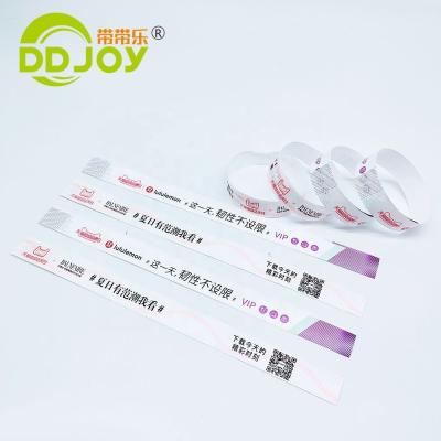 China Target End User Guest/VIP/Vendor/Admission Convenient Waterproof Wristband for Event for sale