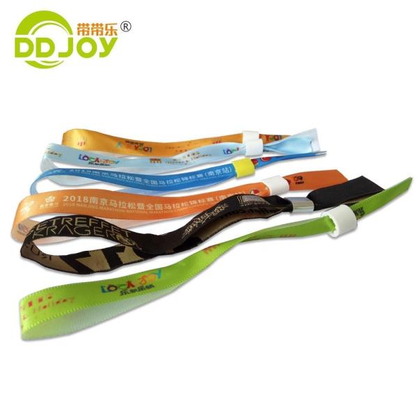 Quality Waterproof Adjustable Festival Wristband with Custom Logo Printing and Recycled for sale