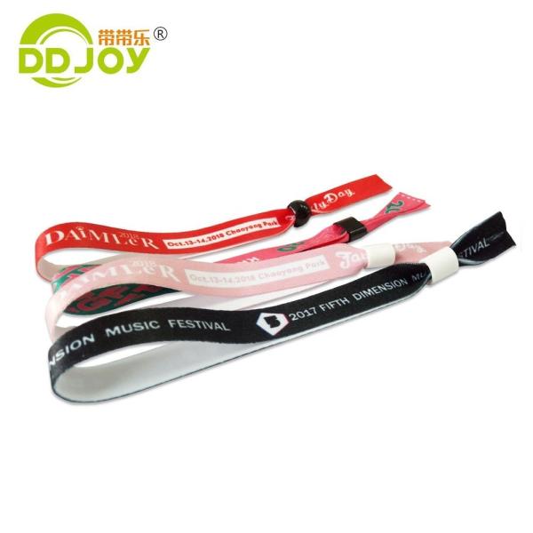 Quality 2024 Festival Events Custom Woven Bracelet for Unlimited Usage Scenarios and for sale