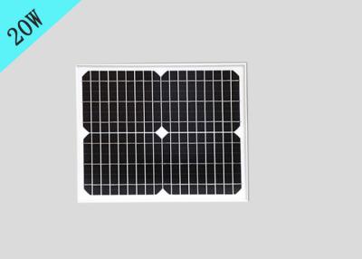 Cina I piccoli pannelli solari monocristallini da 20 watt per la luce solare del giardino del LED/l'illuminazione solare in vendita