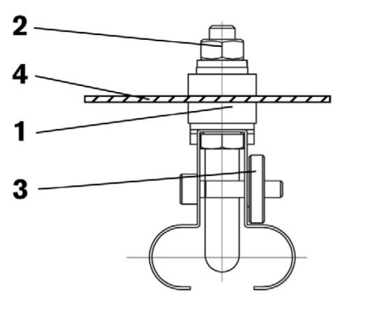 Morsetto gemellato della lampada infrarossa del tubo dell'onda media di GJ0002L 11X23 con acciaio inossidabile 5
