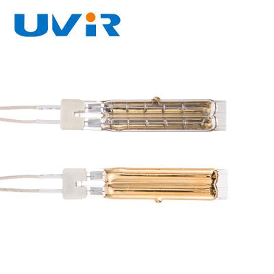 China 1500W Twin Tube Quartz Halogen Lamp for Edge Banding Machines for sale