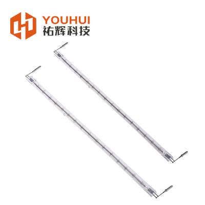 China SHC100469 Helder kwarts kortgolfverwarmingsbuis enkel IR halogeenlamp for sale