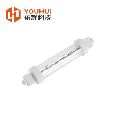 China TOSHIBA Jacketed Niederdruck 500W Einzelrohr Quarz-Infrarot-Lampe mit 1-2μm Wellenlänge und 50-1500mm Heizlänge zu verkaufen
