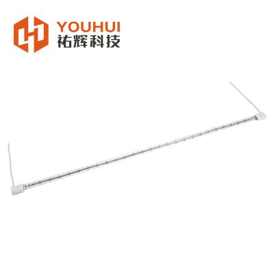 China Einzelröhren-Quarz-Infrarotlampe mit Wolframfaden und Quarzglas für industrielle Anwendungen zu verkaufen