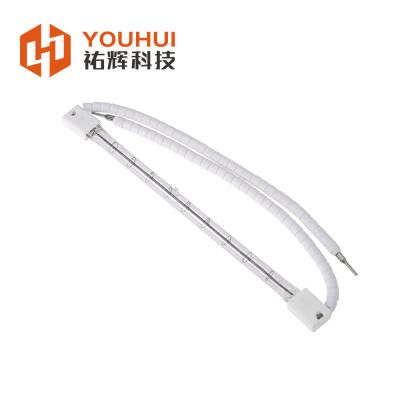 China SK15 Quarzrohrhalogene Infrarotlampe mit 55-575 V Spannung und 50-1500 mm Heizlänge für schnelle 1s-Reaktionsheizung zu verkaufen