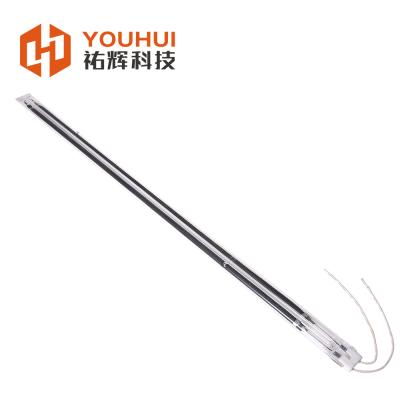 China Customizable Coating Twin Tube Infrared Heater with 10,000 Hours Warranty and 200-4000W Power for sale