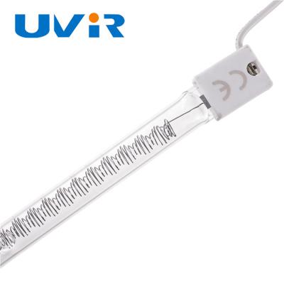 China OEM/ODM Medium Wave Quartz Infrared Lamps Ceramic white Reflector for sale