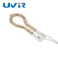 China 220V 450W Gold Ring Infrared Halogen Lamp 606mm Diameter for sale