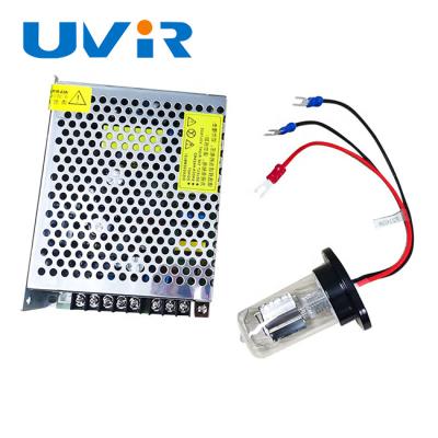 Cina Tempo di impiego della lampada 160-400nm 2500h del deuterio di UVIR 80V con la metropolitana del quarzo in vendita