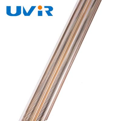 Cina Lampade di Ir del rivestimento dell'oro per il riscaldamento del tubo gemellato dell'onda media di 2500W 415V in vendita