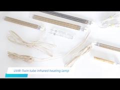 3500W Twin Tube Infrared Lamps 400V  For Offset Printing Machine