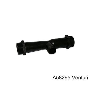 中国 PVDF Black Venturi With Different Water Flow Rate For Water Treatment System 販売のため