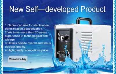 Cina 3g/sterilizzatore portatile dell'ozono del generatore ozono di ora per l'acqua dell'aria in vendita
